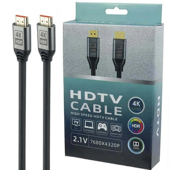 خرید و قیمت کابل 1.5 متری HDMI 4k v2.1برند IFORTECH | ترب