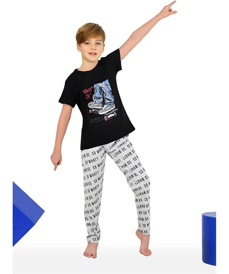 خرید و قیمت ست پیژامه پسرانه ویتمو کد S3JB55Z4 | Vitmo | ترب