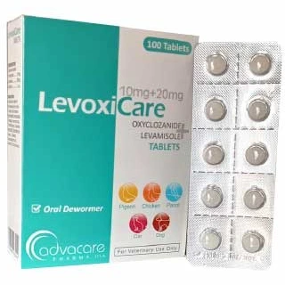 خرید و قیمت قرص ضد انگل لووکسی کر مخصوص کبوتر (10 ورق 10 تایی) | ترب
