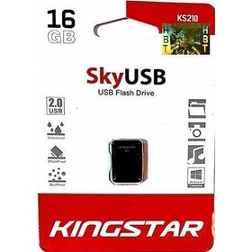 خرید و قیمت فلش مموری 16 گیگابایت کینگ استار مدل Sky USB KS210 | ترب