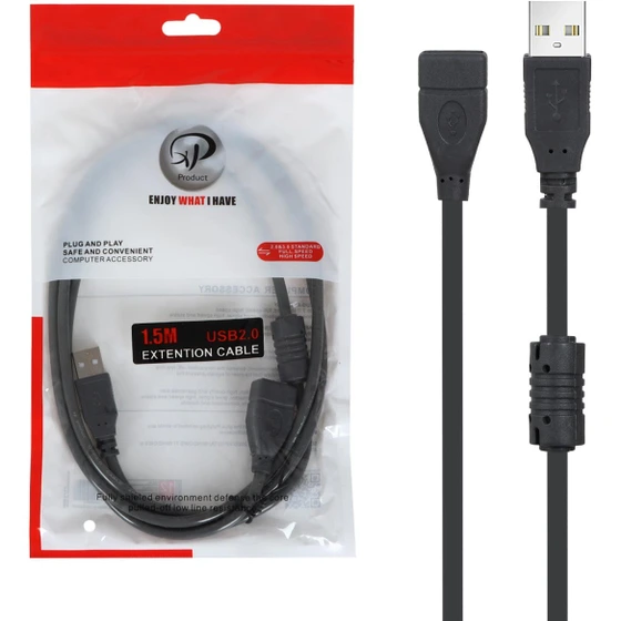 خرید و قیمت کابل افزایش طول مدل XP USB 2.0 1.5M | ترب