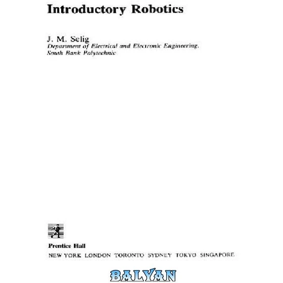 خرید و قیمت دانلود کتاب Introductory Robotics ترب