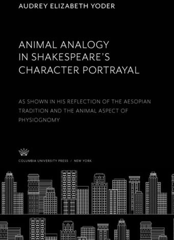 خرید و قیمت دانلود کتاب Animal Analogy in Shakespeare’S Character ...