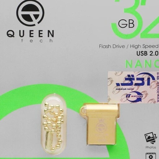 خرید و قیمت فلش 32 گیگ QUEENTECH مدل FACT | ترب