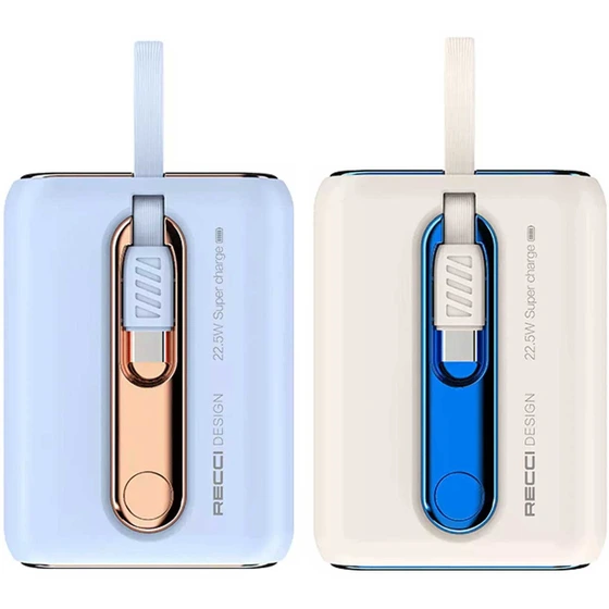 خرید و قیمت پاوربانک 10000 یو اس بی، تایپ سی و لایتنینگ 20 وات رسی RPB-P12 | ترب