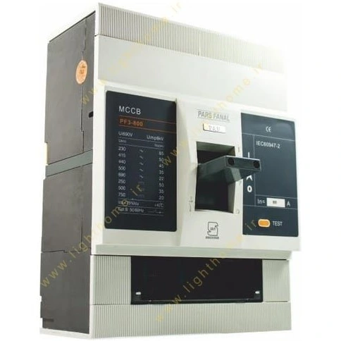 خرید و قیمت کلید اتوماتیک پارس فانال مدل کامپکت قابل تنظیم 250 آمپر سه پل PF3N-PF3-250 | ترب