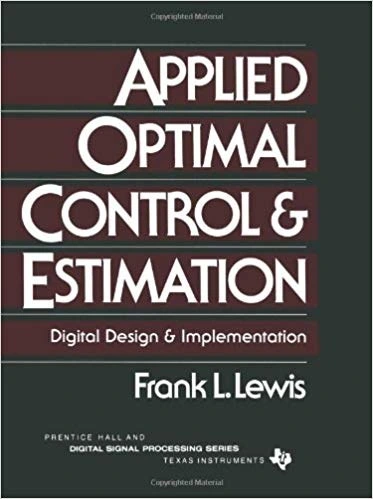 خرید و قیمت دانلود کتاب Applied Optimal Control And Estimation Digital Design And Implementation ...