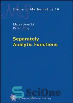 خرید و قیمت دانلود کتاب Separately Analytic Functions - توابع تحلیلی جداگانه | ترب