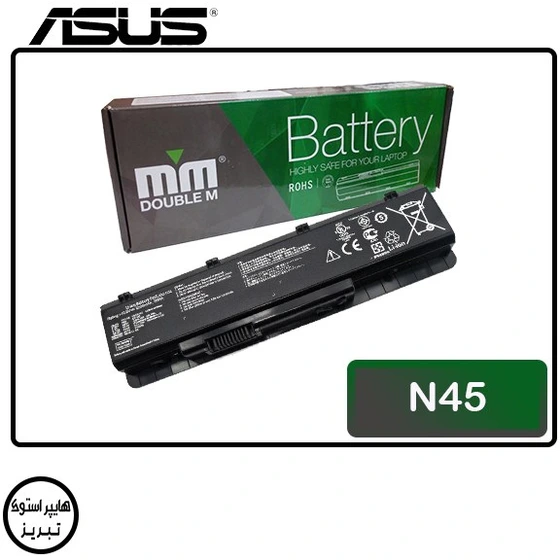 خرید و قیمت باتری لپ تاپ ایسوس ASUS N45-6Cell DOUBLE M | ترب