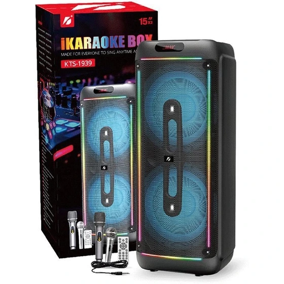 خرید و قیمت فروش عمده اسپیکر بلوتوثی قابل حمل مدل KTS-1939 | ترب