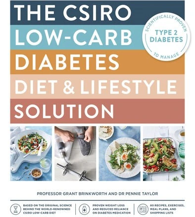 خرید و قیمت دانلود کتاب The CSIRO Low-carb Diabetes Diet and Lifestyle ...