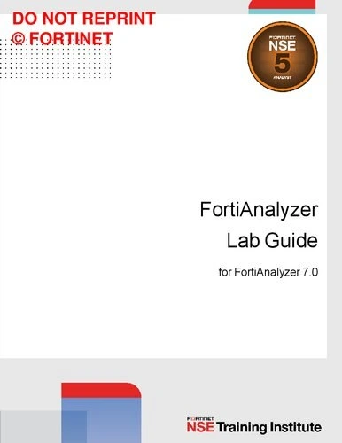 خرید و قیمت دانلود کتاب Fortinet FortiAnalyzer Lab Guide for ...
