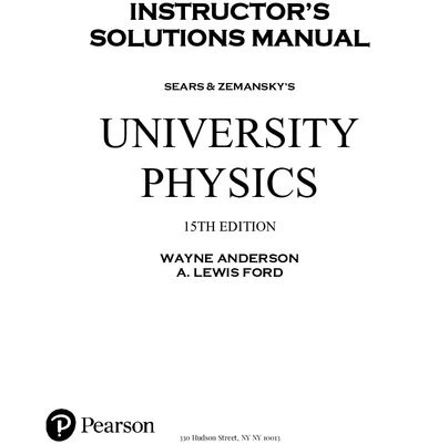 خرید و قیمت دانلود کتاب University Physics With Modern Physics 15th Edition Instructor's ...