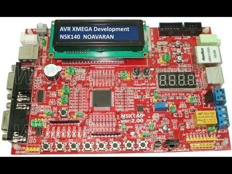خرید و قیمت برد آموزشی AVR XMEGA مدل ATXMEGA128A3U - NSK140 | ترب