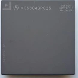 خرید و قیمت پردازنده کف طلا سرامیک موتورولا Motorola 68040 CPU | ترب