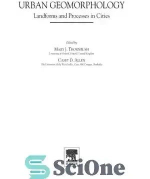 خرید و قیمت دانلود کتاب Urban geomorphology : landforms and processes ...
