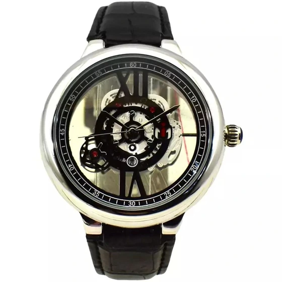 خرید و قیمت ساعت NEPiC WATCH نپیک جدید کوارتز درب شیشه ای قلب باز طرح ...