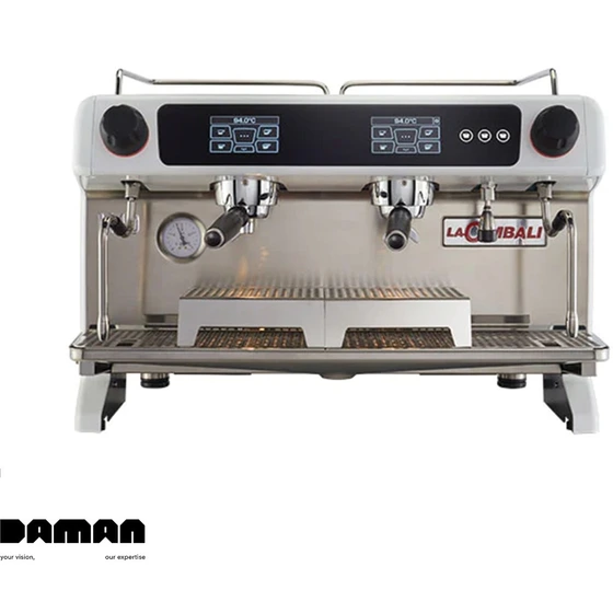 خرید و قیمت دستگاه اسپرسو جیمبالی M40 دو گروپ اتوماتیک تال کاپ LA CIMBALI | ترب