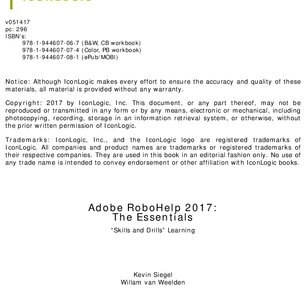 خرید و قیمت دانلود کتاب Adobe RoboHelp 2017: The Essentials | ترب
