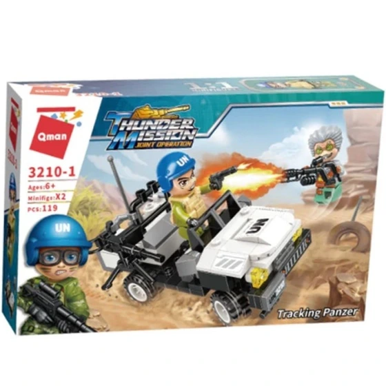 خرید و قیمت ساختنی کیومن مدل Thunder Mission کد 320101 | ترب