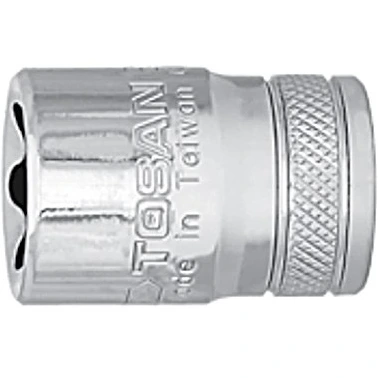 خرید و قیمت بکس کوتاه E درایو 1/2 اینچ توسن مدل T1253-38 | ترب