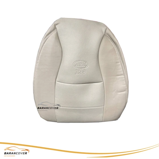 خرید و قیمت روکش صندلی ام وی ام mvm x33 1389-1393 قدیم چرم رنگ کرم استخوانی | ترب