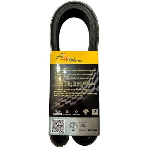 خرید و قیمت تسمه دینام و کولر 6PK-1663 EPDM 1914 – استارتک | ترب