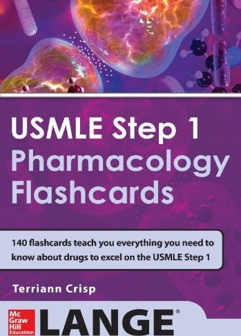 خرید و قیمت دانلود کتاب USMLE Step 1 Pharmacology Review Flash Cards ...