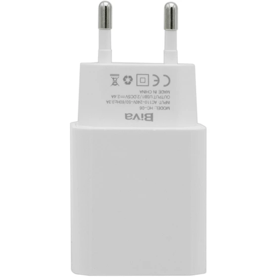 خرید و قیمت شارژر دیواری بیوا مدل Biva HC-06 توان 12 وات | ترب