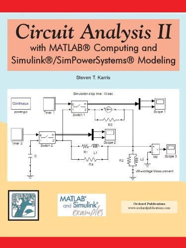 خرید و قیمت دانلود کتاب Circuit Analysis I With Matlab Computing And Simulink Simpowersystems