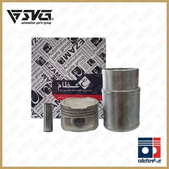 خرید و قیمت پیستون طرح جدید با بوش بدون رینگ پژو 405 XU7 ( WVP ) گرید B عظام | ترب