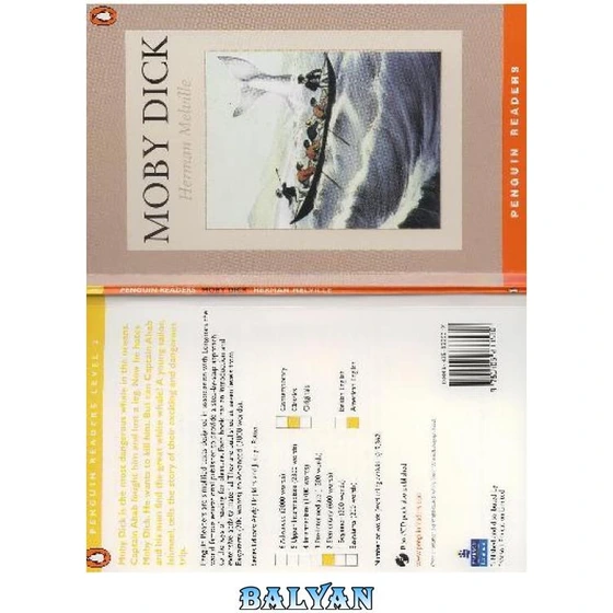 خرید و قیمت دانلود کتاب Penguin Readers - level 2 Moby Dick | ترب