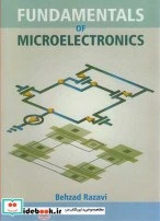 خرید و قیمت کتاب FUNDAMENTALS OF MICROELECTRONICS - اثر BEHZAD RAZAVI | ترب