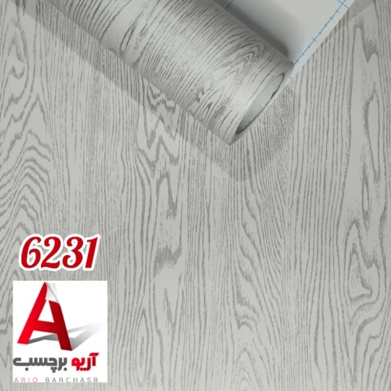 خرید و قیمت برچسب کابینت طرح چوب کد 6231 | ترب