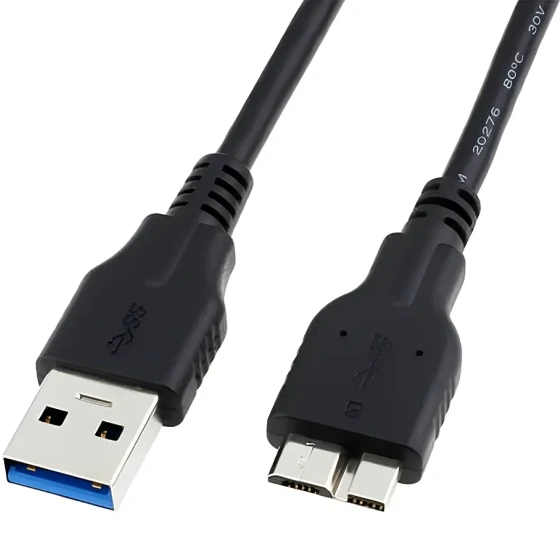 خرید و قیمت کابل هارد USB3 کوتاه( 50 سانتی) برند DNET | ترب