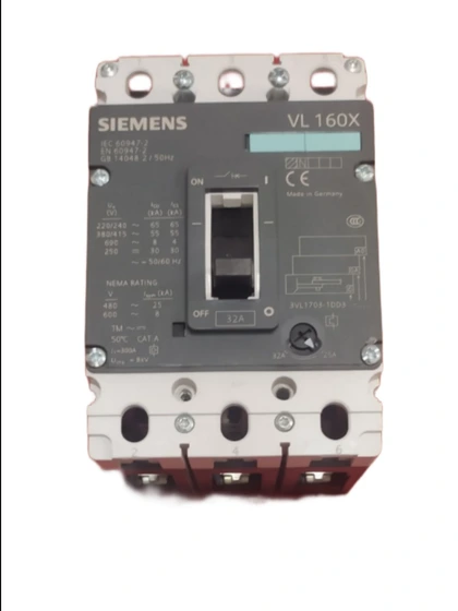 خرید و قیمت بریکر 32 آمپر، زیمنس اصل، مدل VL 160X،قابل تنطیم، استوک | ترب