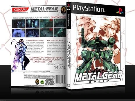 خرید و قیمت قاب بازی Metal Gear Solid Box Cover | ترب