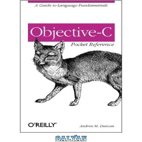 خرید و قیمت دانلود کتاب Objective-C Pocket Reference | ترب