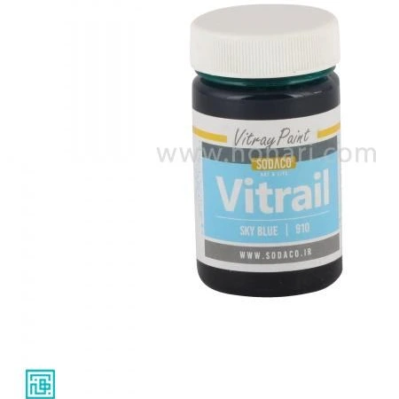 خرید و قیمت رنگ ویترای آبی روشن 55 میل سوداکو کد 00910 | ترب