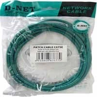 خرید و قیمت کابل شبکه 3متری Cat5 D-Net | ترب