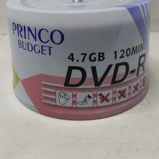 خرید و قیمت پک 50تایی DVD خام PRINCO BUDGET | ترب