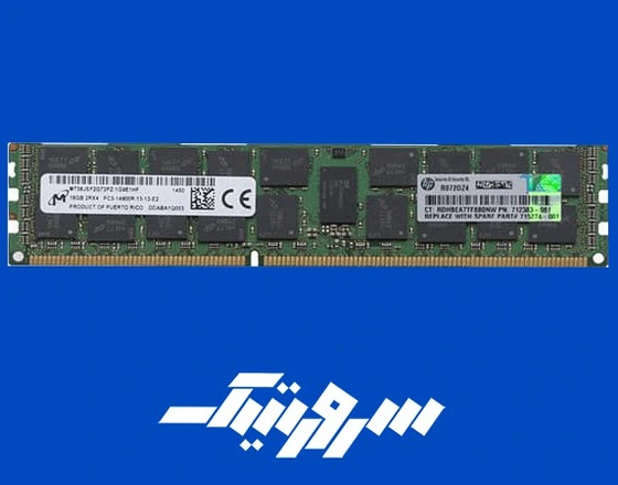خرید و قیمت رم سرورHP 16GB DRx4 PC3-14900 Registered 708641-B21 | ترب