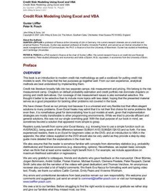 خرید و قیمت دانلود کتاب Credit Risk Modeling Using Excel and VBA | ترب