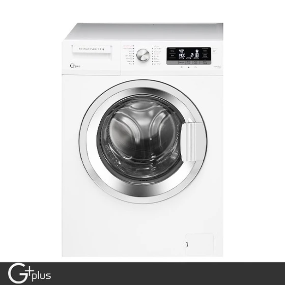 خرید و قیمت ماشین لباسشویی جی پلاس ۸ کیلویی مدل GWM-84B35 | ترب