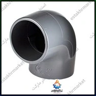 خرید و قیمت زانو 90 درجه چسبی upvc 125 | ترب