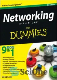 خرید و قیمت دانلود کتاب Networking all-in-one for dummies: Doug Lowe - شبکه سازی همه در یک برای ...