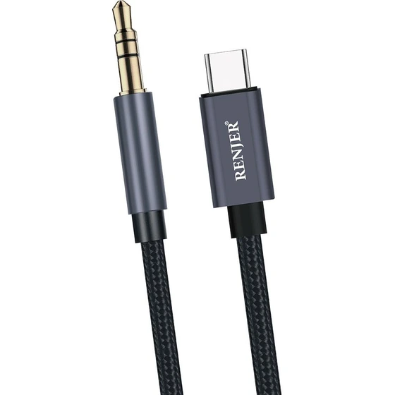 خرید و قیمت کابل AUX به TYPE-C رنجر RENJER RJ-X52 120CM | ترب