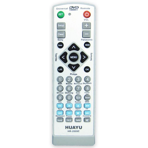 خرید و قیمت کنترل دی وی دی یونیورسال UNIVERSAL DVD(HUAYU)مدل HR-2009E | ترب