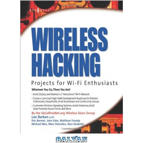 خرید و قیمت دانلود کتاب Wireless Hacking Projects For Wi Fi Enthusiasts ترب 