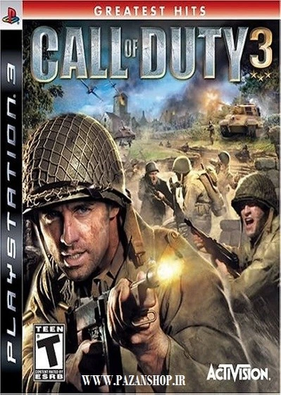 خرید و قیمت دیتای کپی خور بازی Call of Duty 3 ps3 | ترب